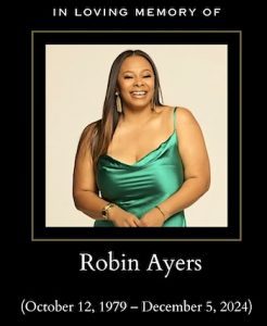 Condolences: Robin Ayers – RAMP – Radio and Music Pros
